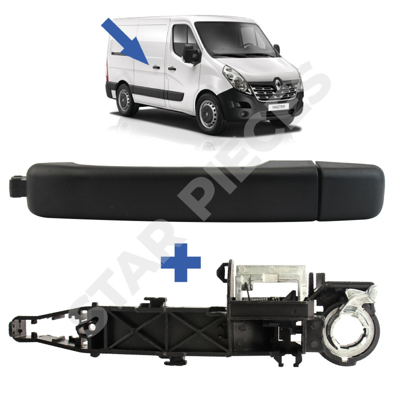 Mécanisme + poignée de porte pour Renault Master 3 | 806078197R | Star ...