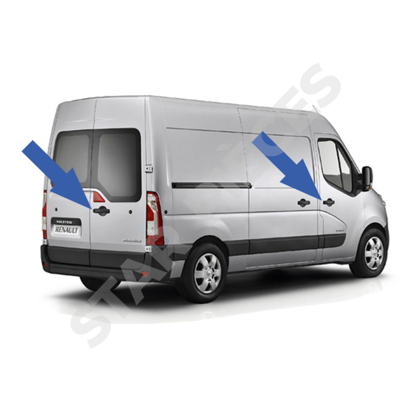 Maneta y mecanismo de Maneta trasera, delantera derecha y lateral ...