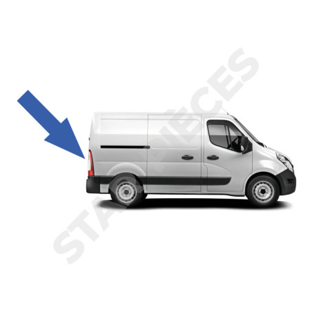 Mécanisme serrure de porte arrière pour Renault Master 3 (fermeture ...